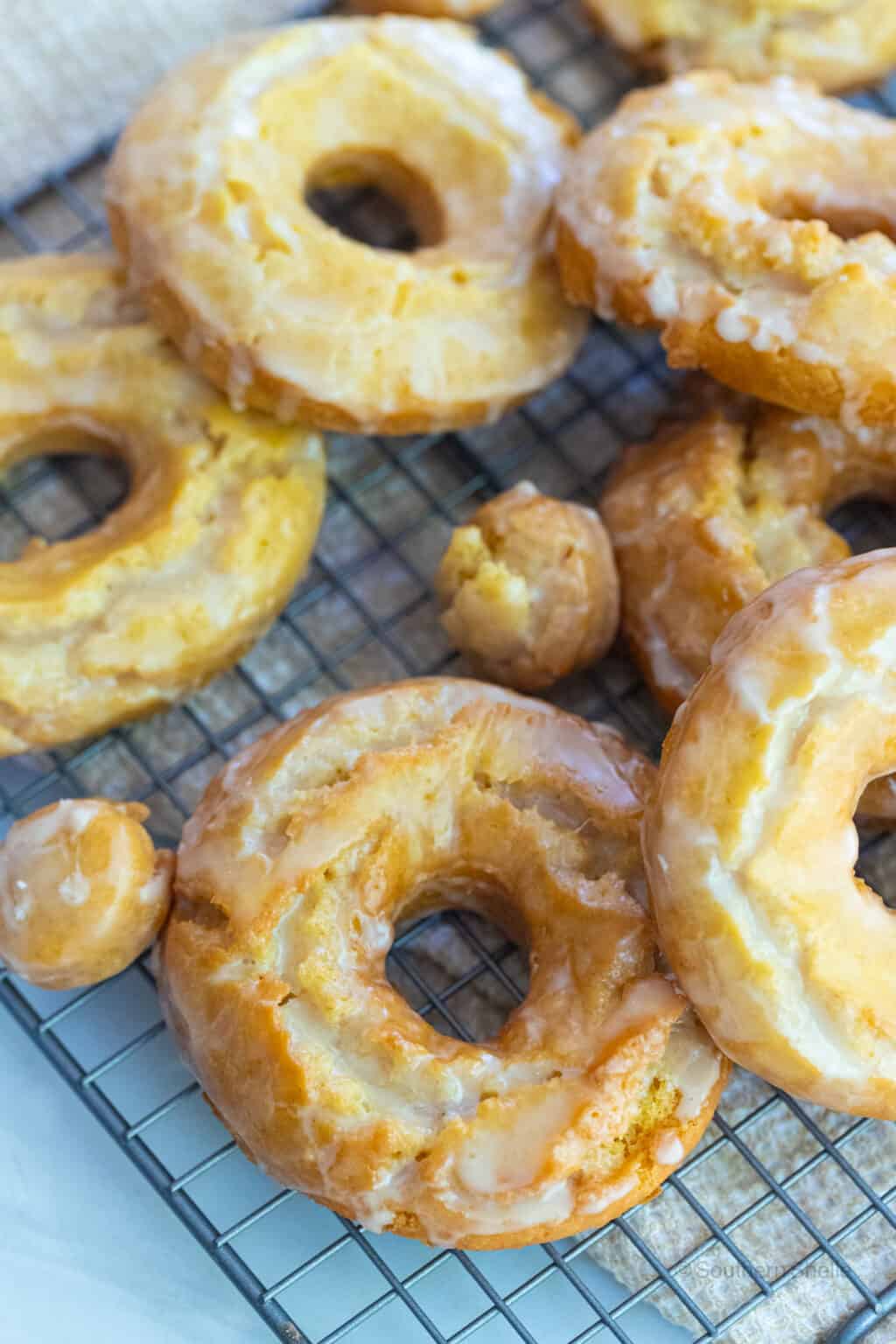 Sweet Potato Old Fashioned Donuts • Southern Shelle