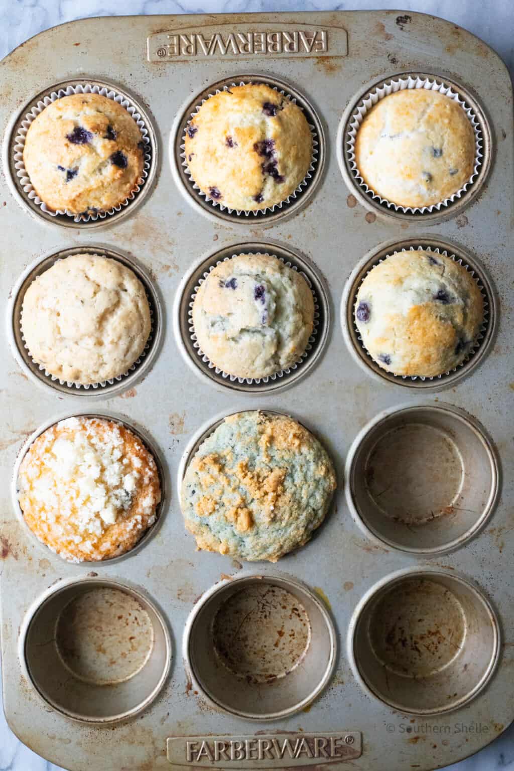 The Great Blueberry Muffin Mix Challenge • Southern Shelle